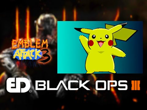 Black Ops 3: PIKACHU Emblem Tutorial (Emblem Attack 3) - YouTube