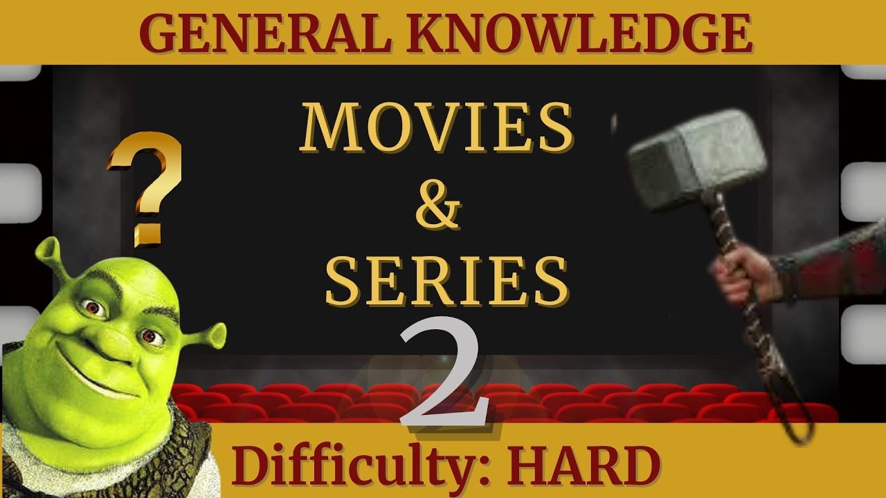 Movies & Series Trivia Quiz | General Knowledge #2 | HARD - YouTube