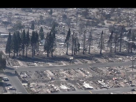 Almeda Fire Fly-over 9-8-2020 - YouTube