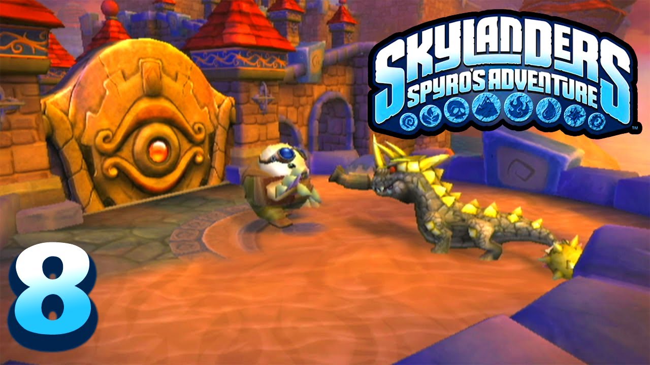 Skylanders: Spyro's Adventure (Wii) Walkthrough Part 8: Crystal Eye ...