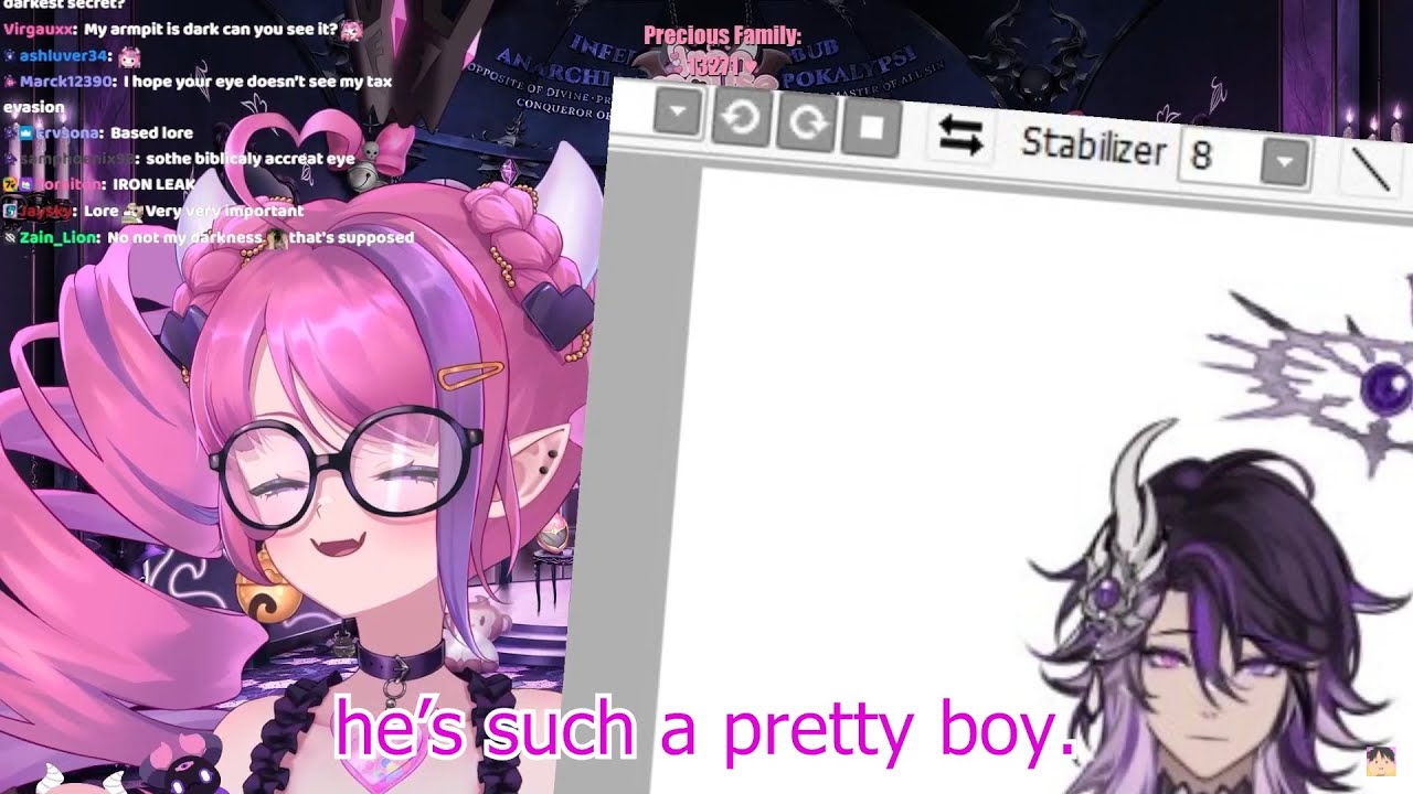 Ironmouse Leaks Bubi's Angel Model Artwork - YouTube