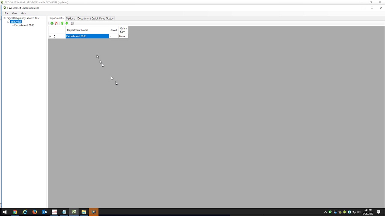 Digital Frequency Search import to Sentinel - YouTube