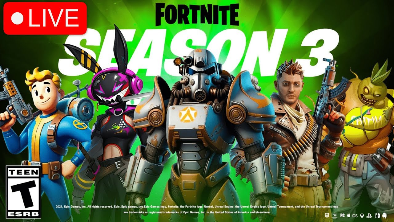 🔴LIVE - First Fortnite Tournament of the Season #fortnite # ...