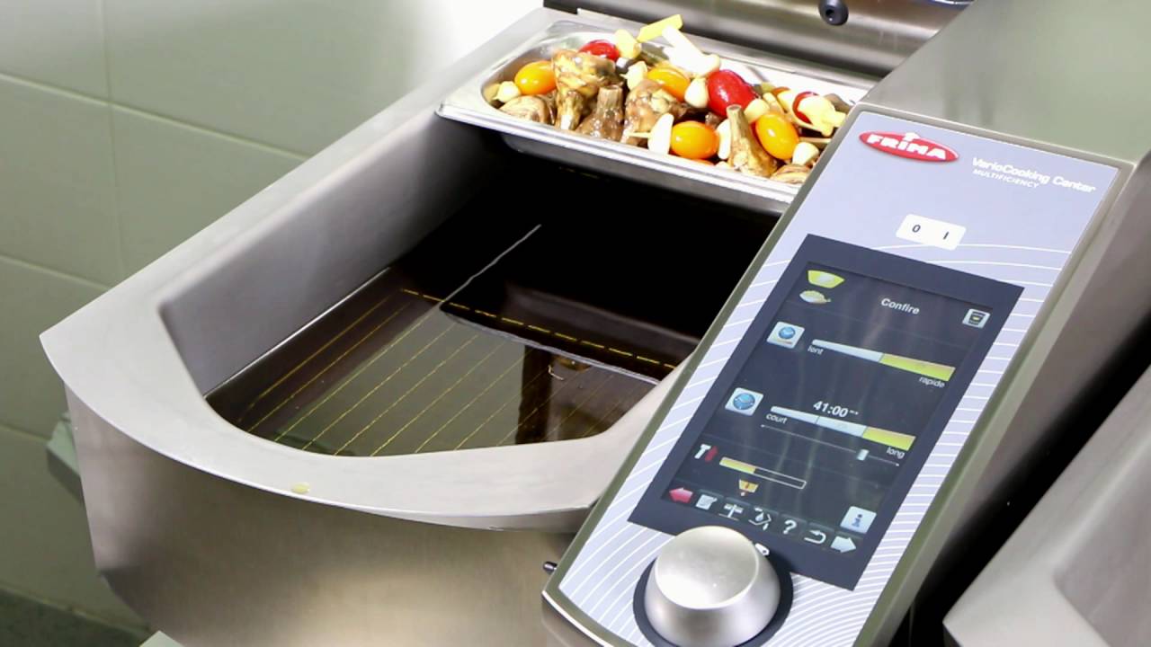 Artichokes confit in a FRIMA VarioCooking Center - YouTube