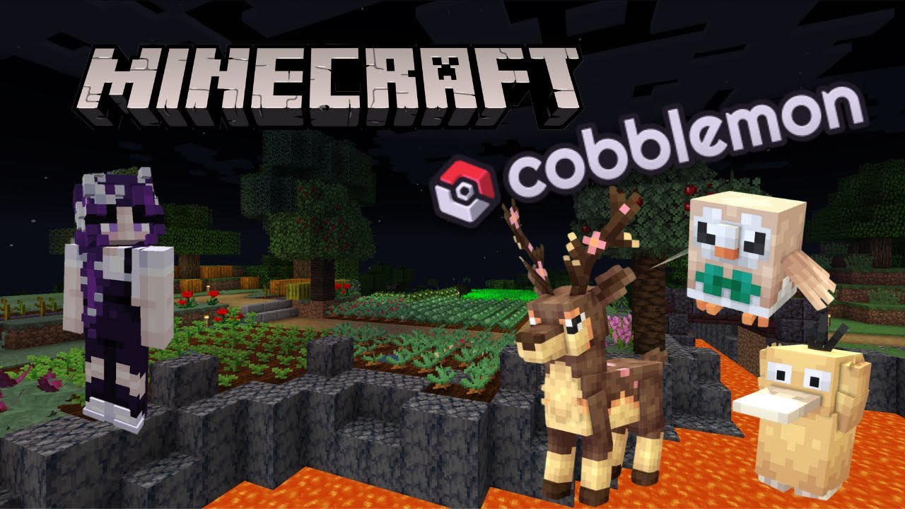 The Lava Base Progress!!! Cobblemon SMP part 4! - YouTube