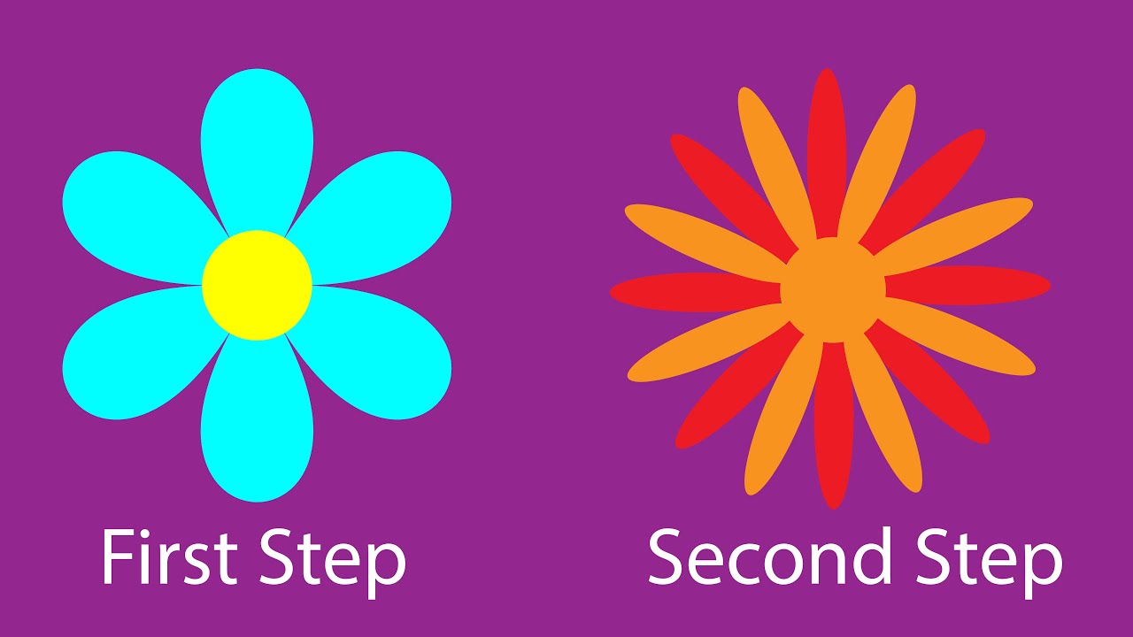 How to make a flower in Illustrator - #video - YouTube