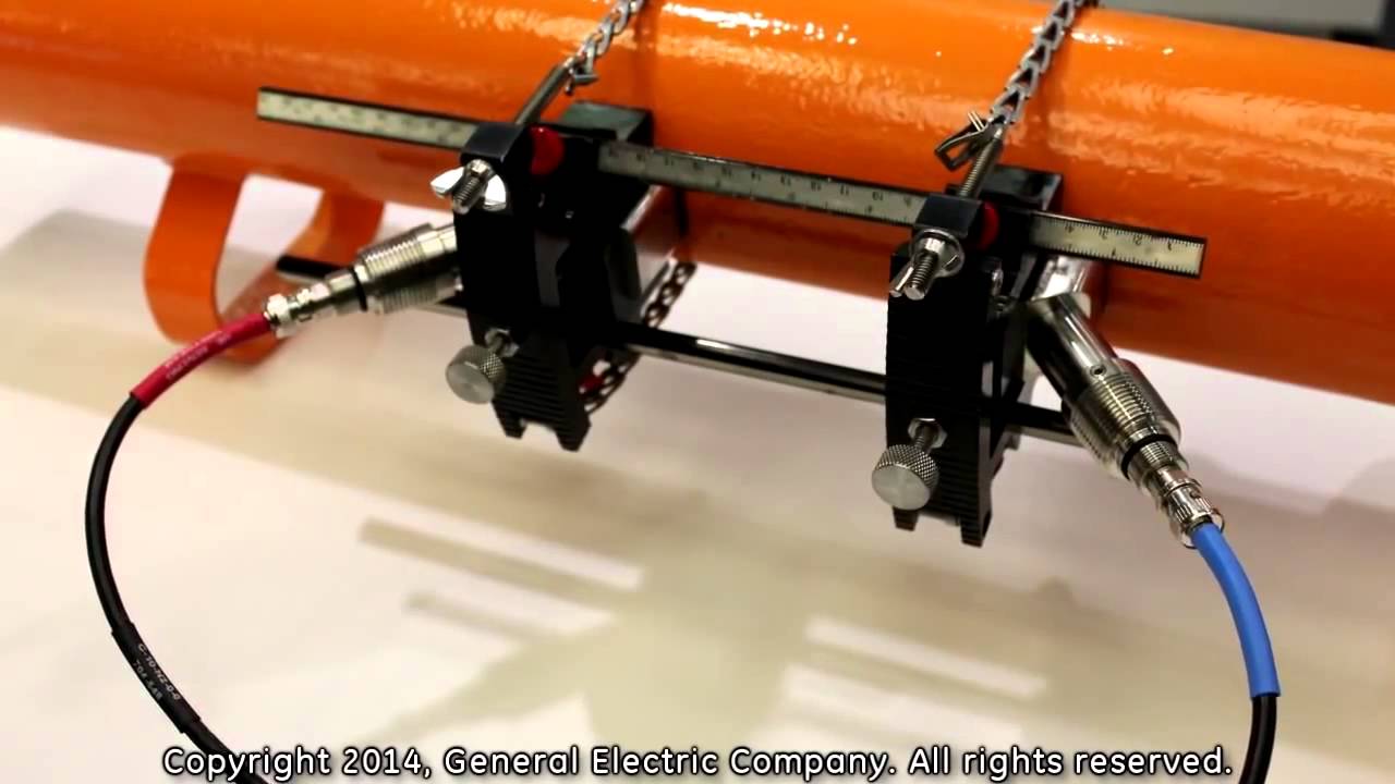 GE Panametrics PT878 Ultrasonic Flow Meter Connecting & Disconnecting ...