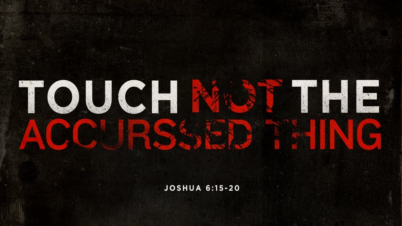 "Touch Not the Accursed Thing" | Minister Brandon Davis - YouTube