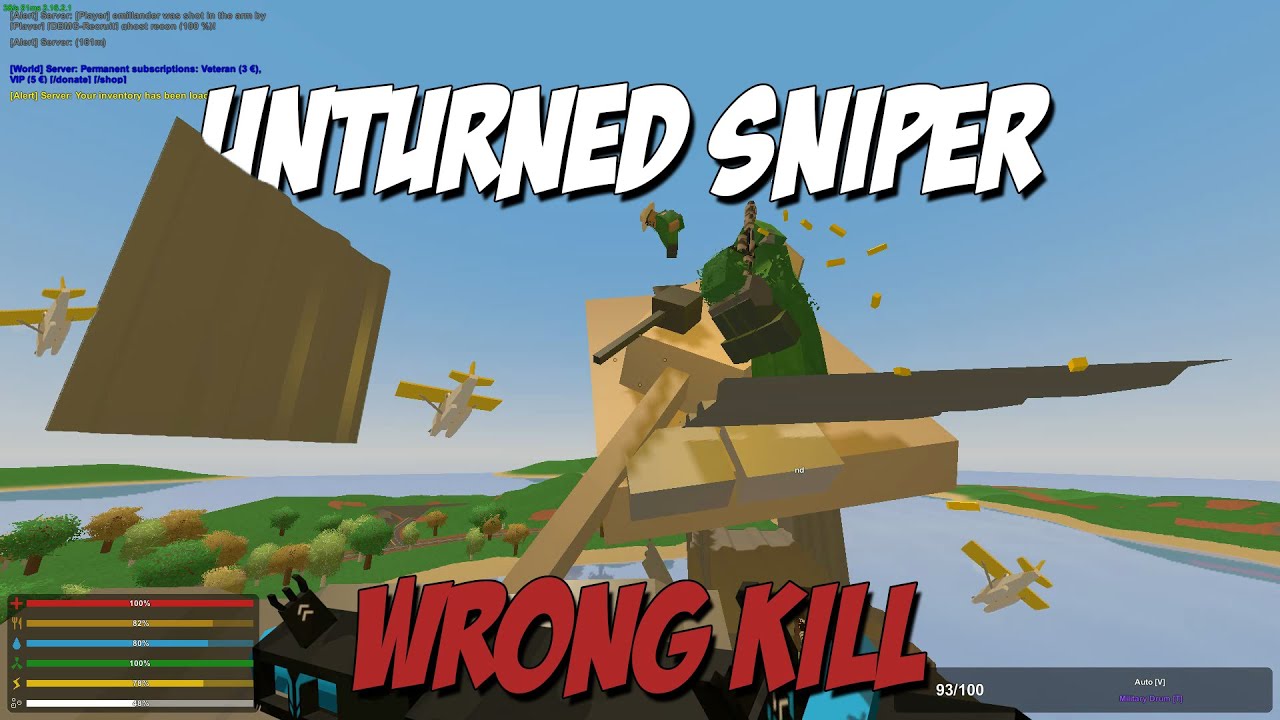 Unturned Sniper Montage - YouTube