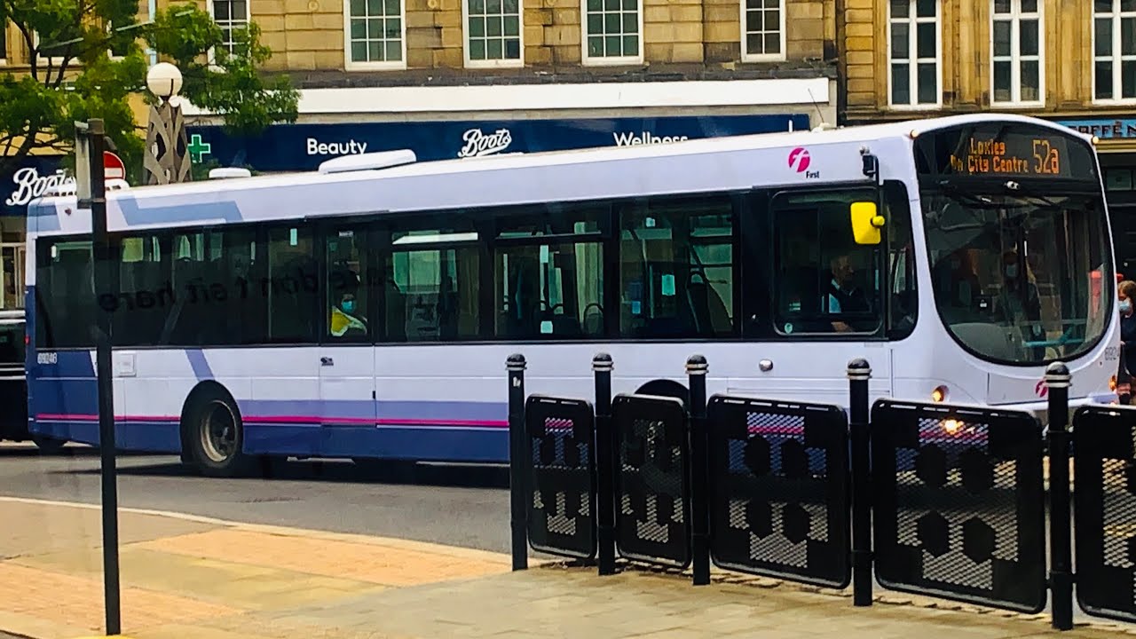 First Bus Sheffield 69246 On 52a From Woodhouse To Loxley - YouTube