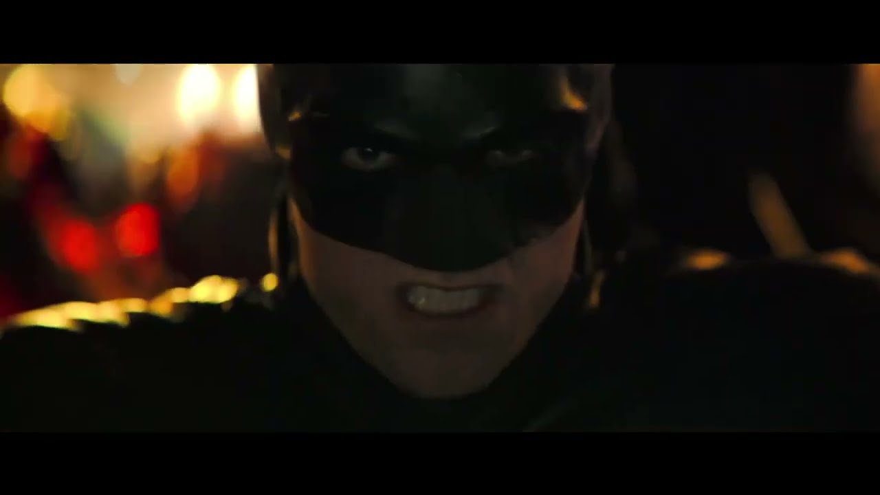 The Batman 2022 Penguin Batmobile Chase With Elfman's music - YouTube