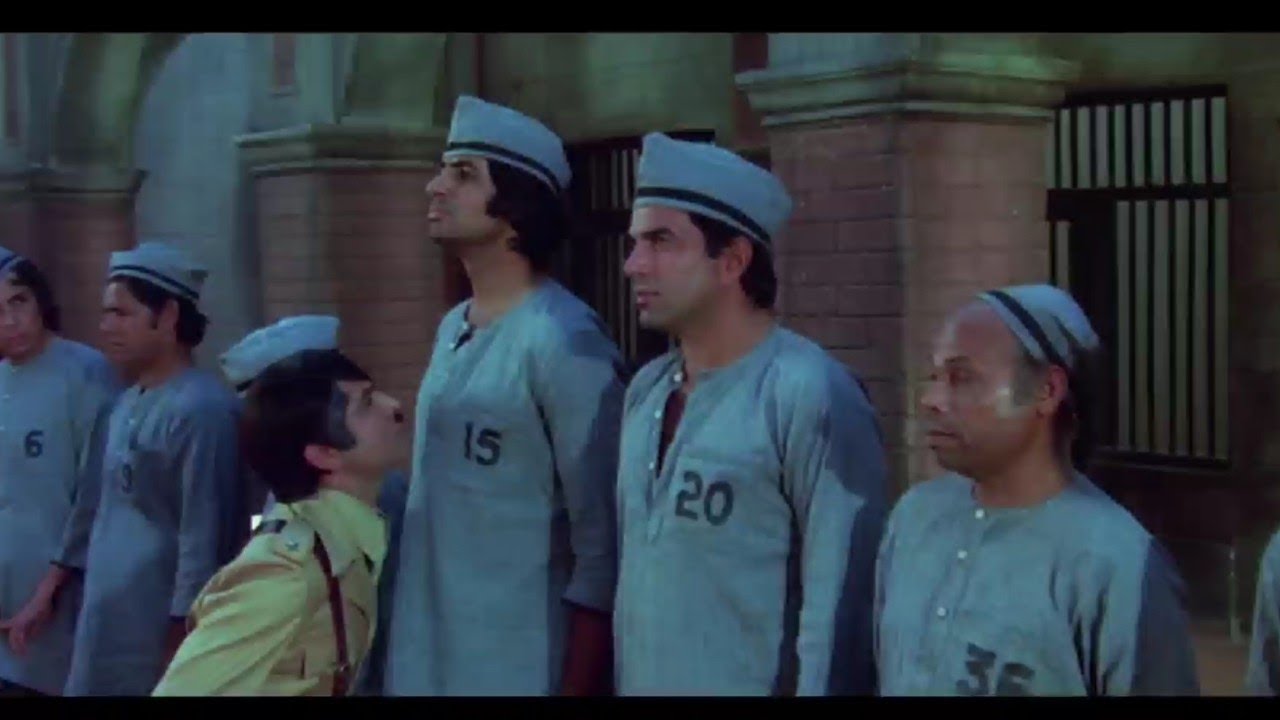 Hamare jel main itna lamba admi? SHOLAY Comedy (HD Video) | Asrani Best Comedy Scene ...