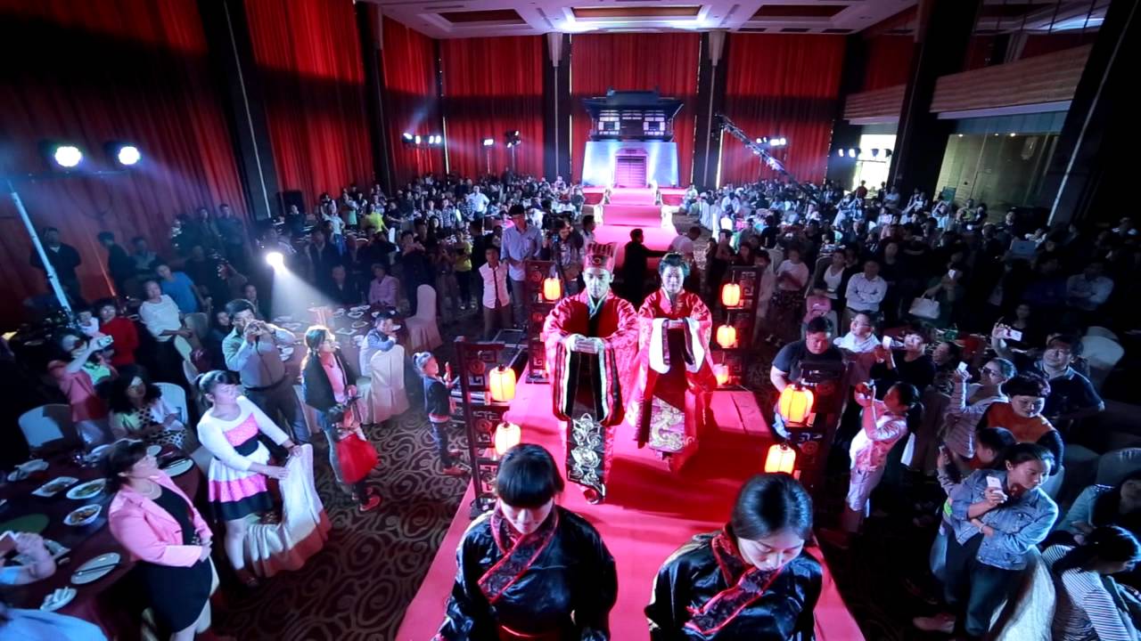 Han Tang Style Chinese Wedding - YouTube