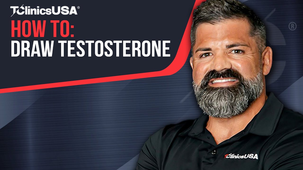 How to Safely Draw Testosterone - YouTube
