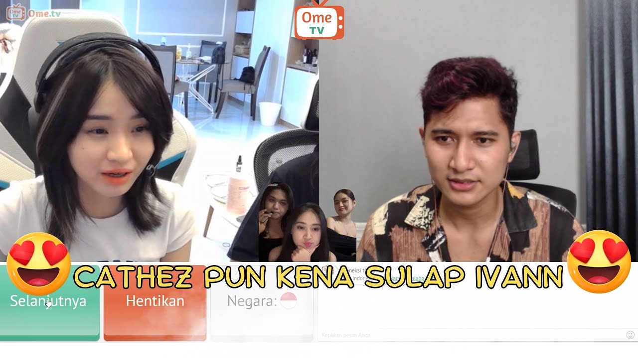 INILAH YANG TERJADI KETIKA IVANN KETEMU CATHEZ | OMETV - YouTube
