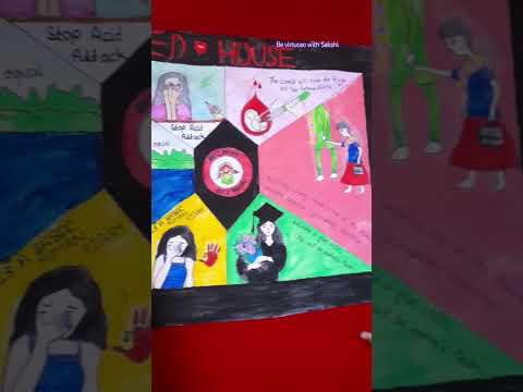 Beautiful Posters|| English Project|| Class 10th #shorts #beti #shakti ...