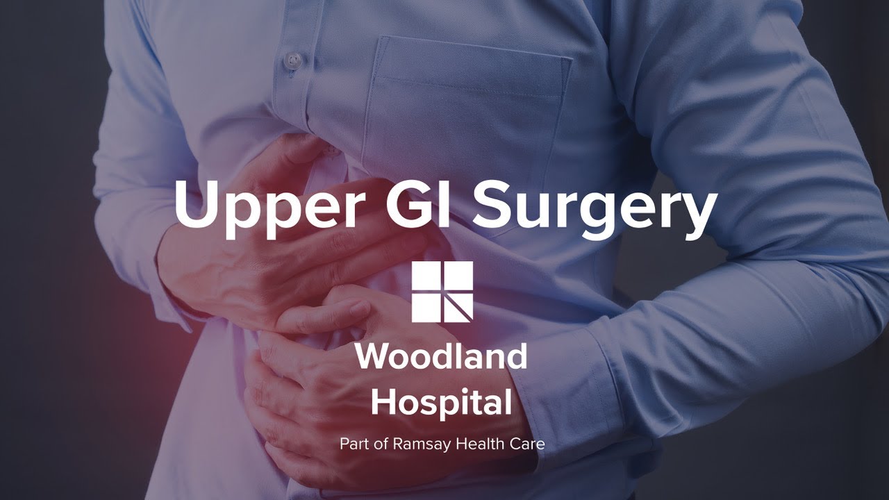 Upper GI Surgery at Woodland Hospital - YouTube