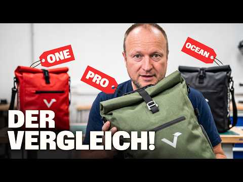 Valkental Fahrradtasche Test - One 3 in 1, Ocean 2 in 1 und Pro 3 in 1 im Vergleich