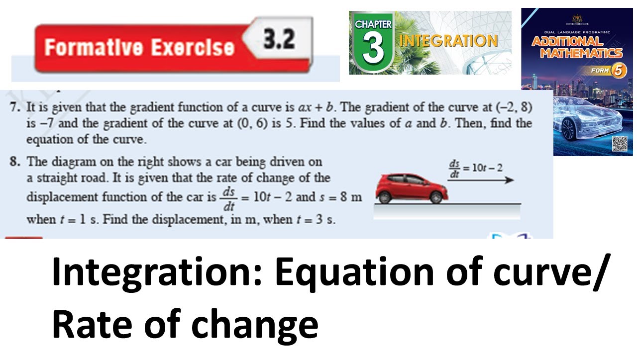 Integration formative exercise 3.2 Q7 Q8 pengamiran latihan formatif 3. ...