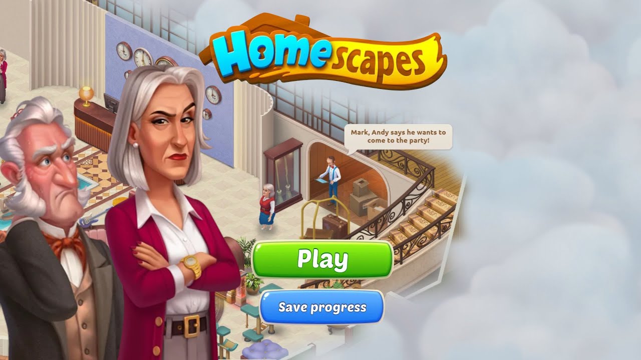 Homescapes New House - Island Hotel - Lobby Day 4 - YouTube