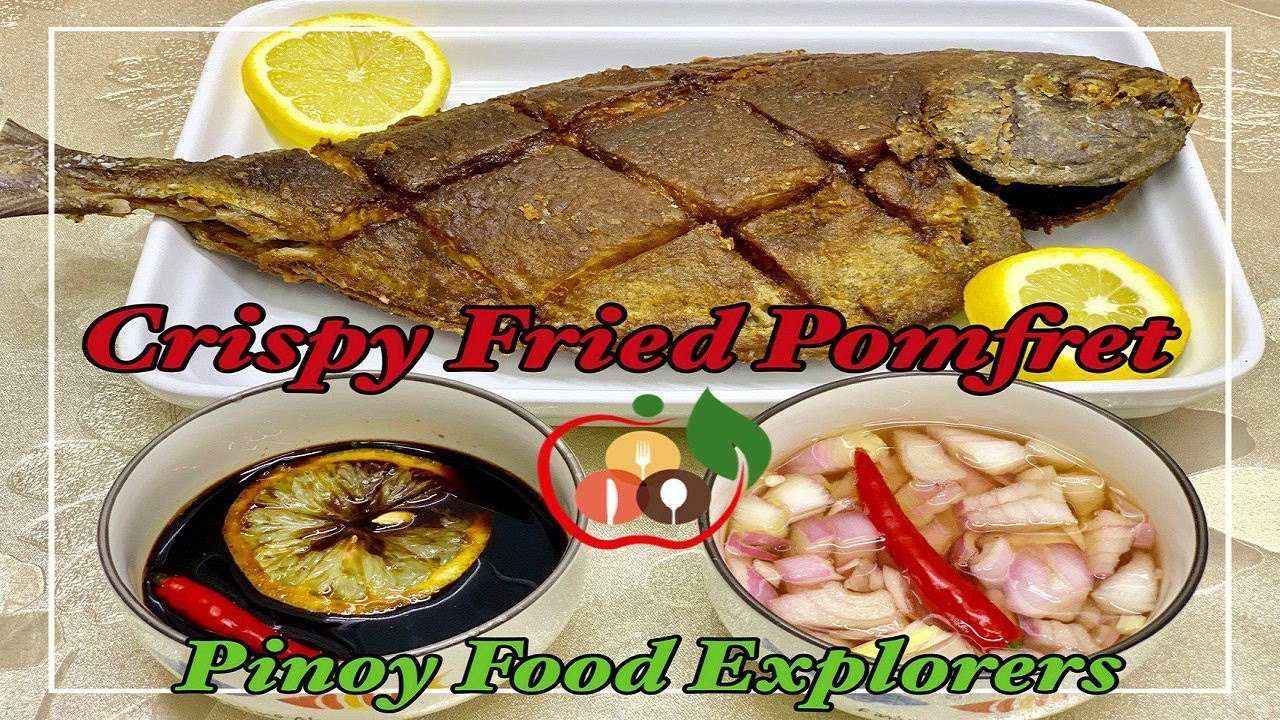 Crispy Fried Pomfret | Malutong Na Pritong Isda (Pomfret) | Lutong ...