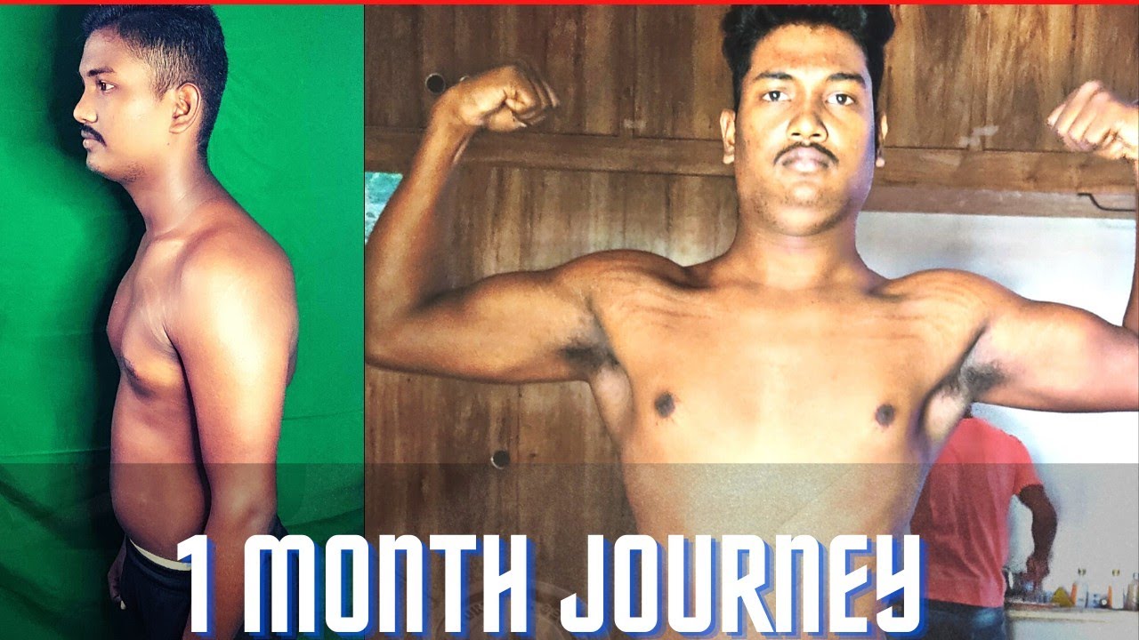 My 1 Month Body Transformation At Gym🔥💪// Full Body Workout 👍 # ...