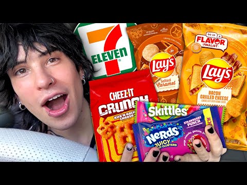 Trying NEW 7Eleven Snacks!