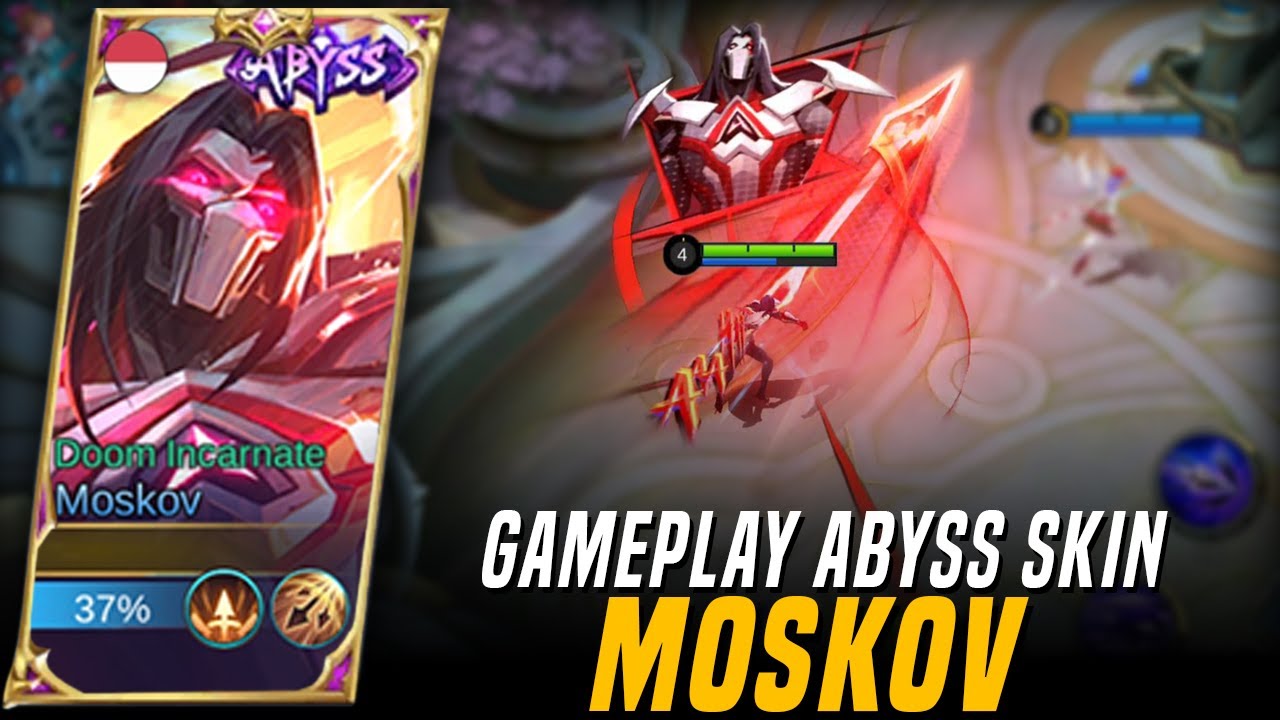 New Abyss Skin: Moskov 'Doom Incarnate' Full Gameplay! | Mobile Legends ...