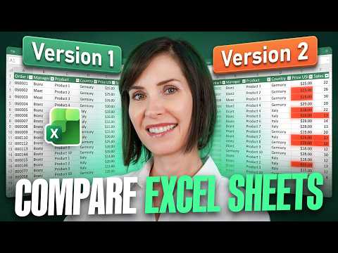 Your Excel Files Don’t Match? Do THIS!