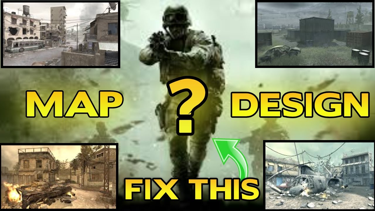 Call of Duty - Map Design (Call of Duty Modern Warfare 4 Remastered and ...