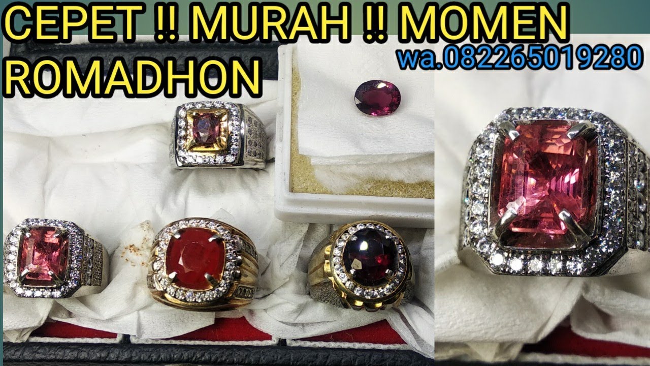 BATU TOURMALINE MEWAH,GARNET,OREN SAPPHIRE,SPINEL BURMA ️ - YouTube