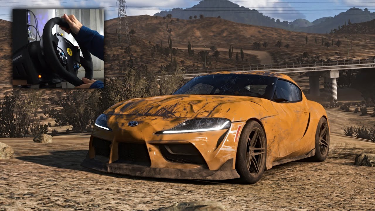 Rebuilding A Toyota Supra A90 - Forza Horizon 5 | Thrustmaster TS-PC ...