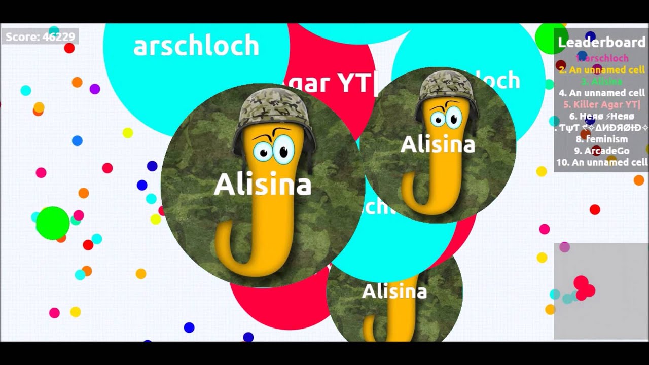 Agar.io game Agarabi 46k Gameplay | Agar.io /8 - YouTube