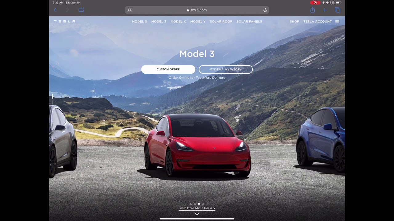 Ordering a Tesla Model 3 performance!! - YouTube