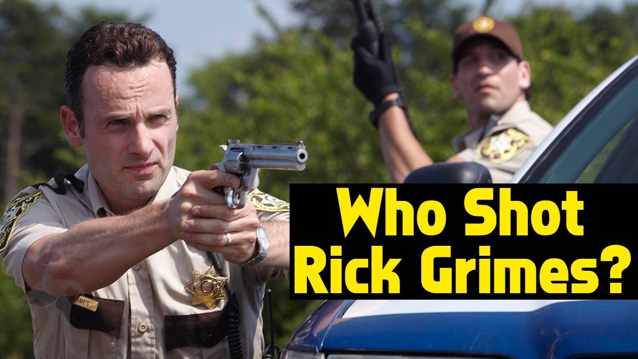 The Walking Dead - Who Shot Rick Grimes? Guy who shoots Rick Bites Amy ...