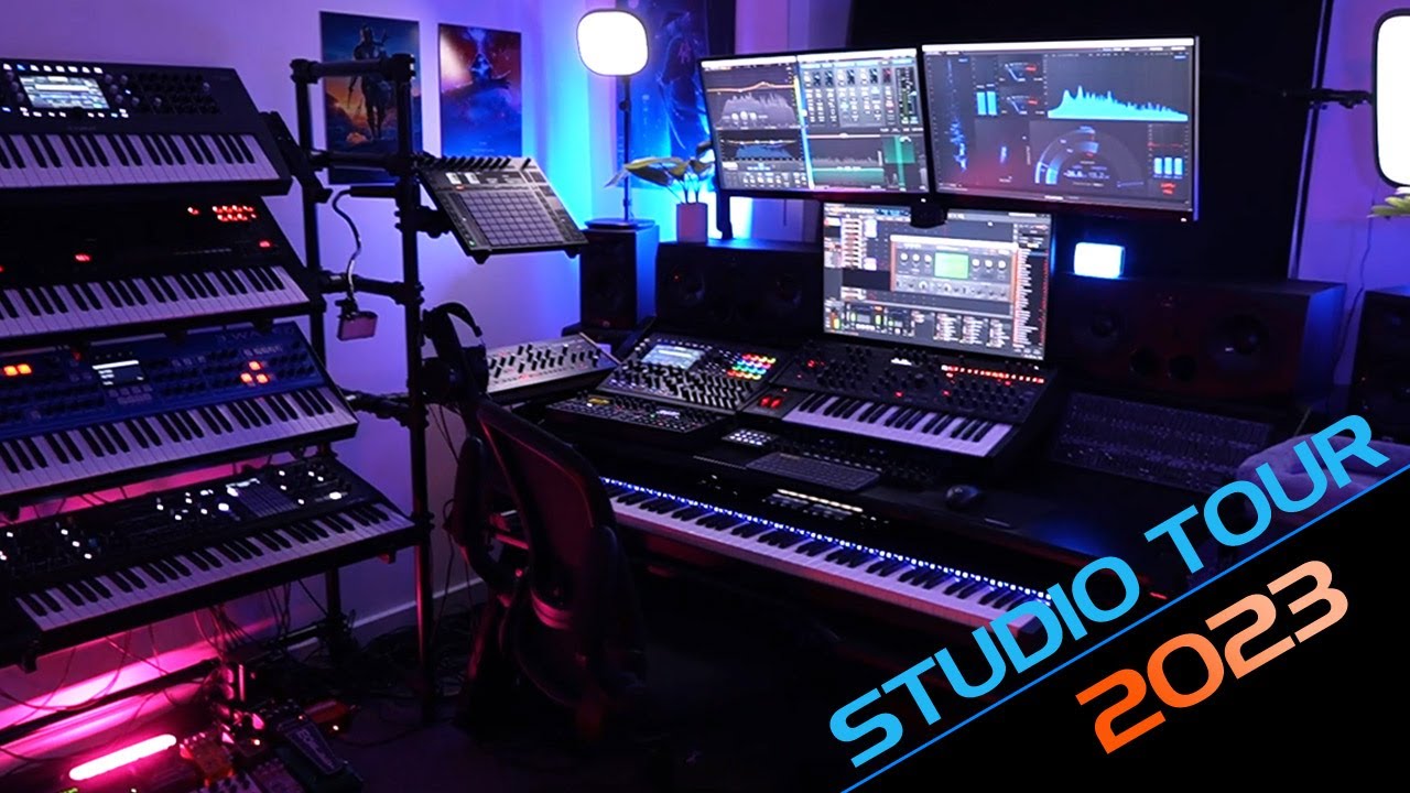 A Rare and Brief Studio Tour - YouTube