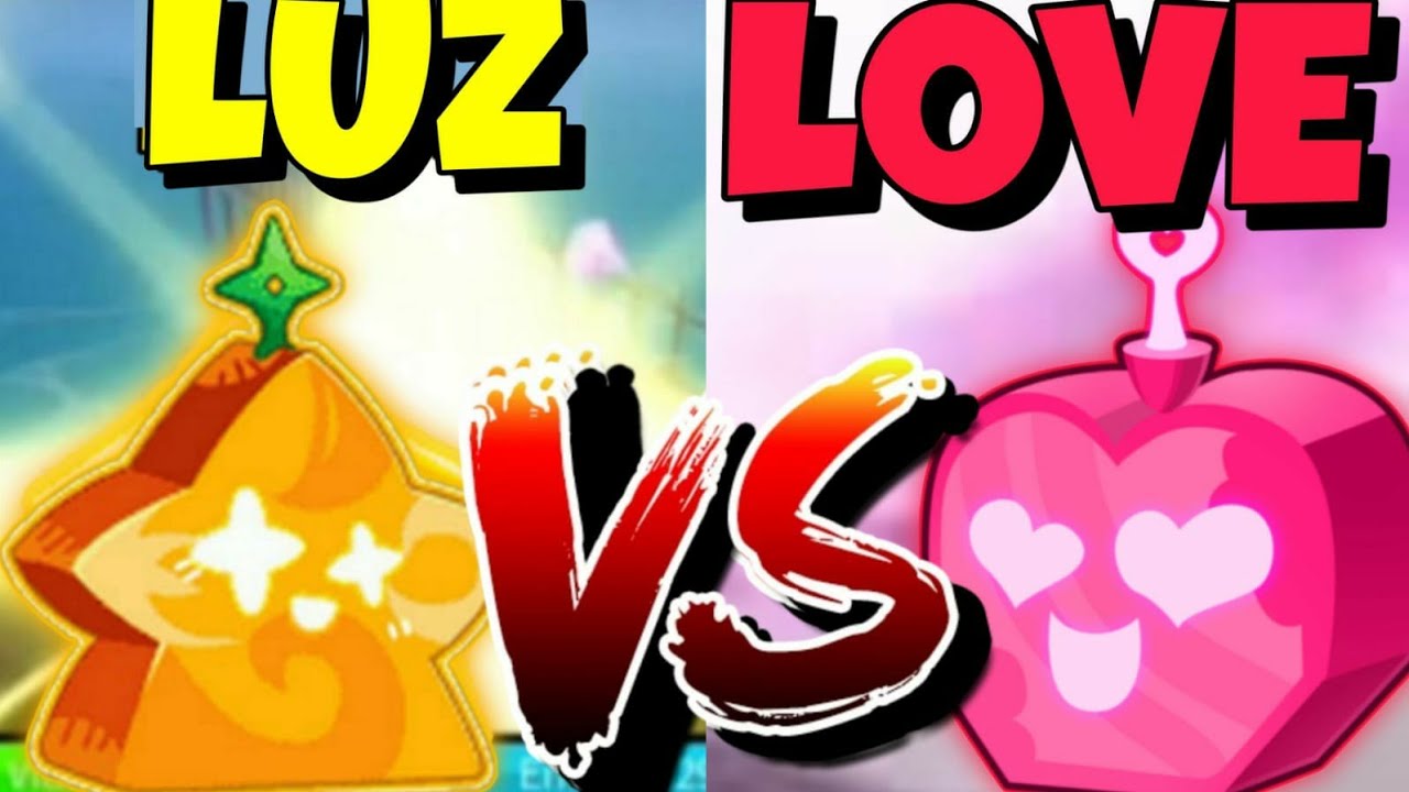 QUAL É A MELHOR FRUTA LUZ OU LOVE DO BLOX FRUITS!! - Roblox - YouTube