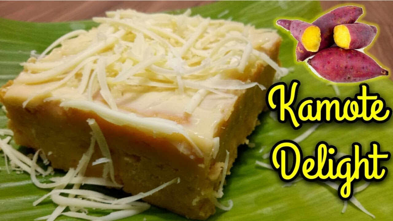 Kamote Delight l Sweet Potato Cake Delight - YouTube