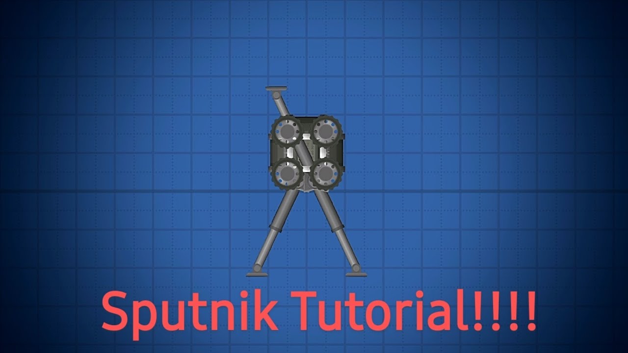 Satellite Sputnik Tutorial | Spaceflight Simulator v. 1.5.9.9 - YouTube