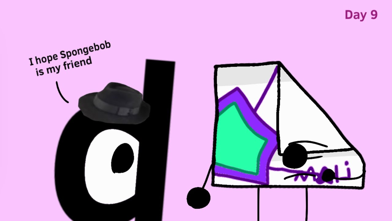 Fedora d hope Spongebob likes him (FHND Art Day 9) - YouTube