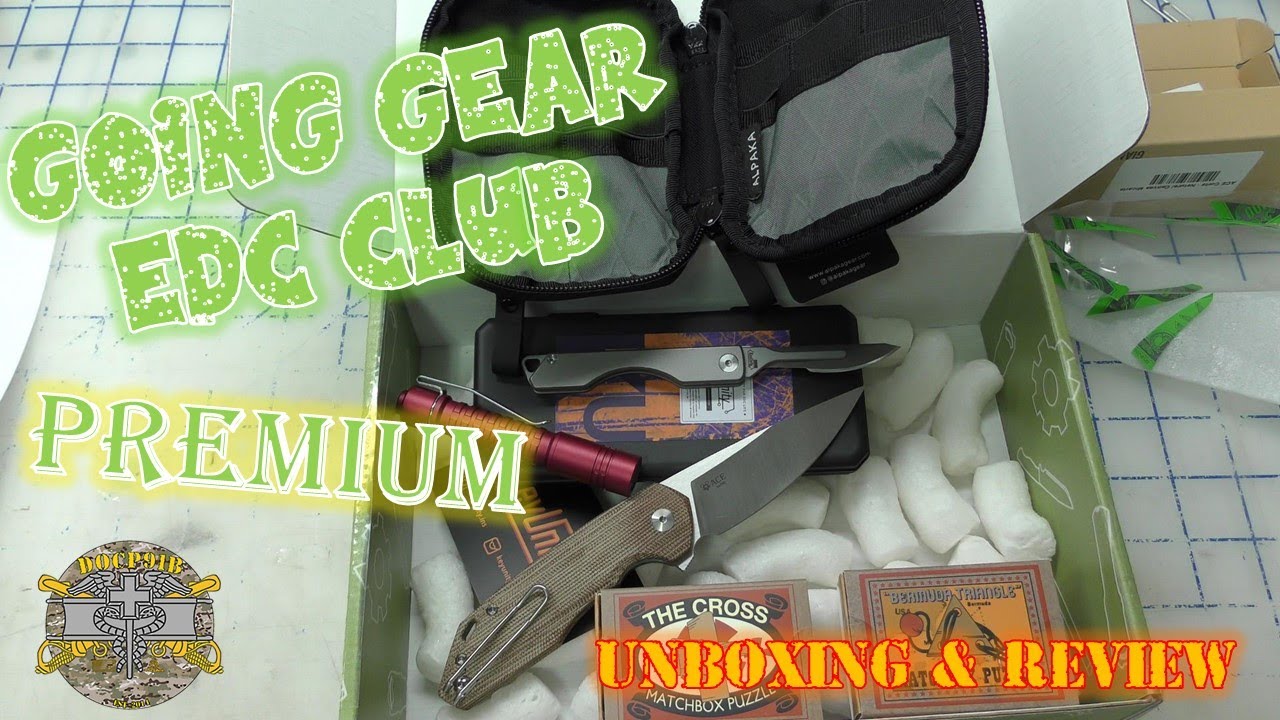 GoingGear EDC Club Premium September 2022 - Unboxing & Review - YouTube