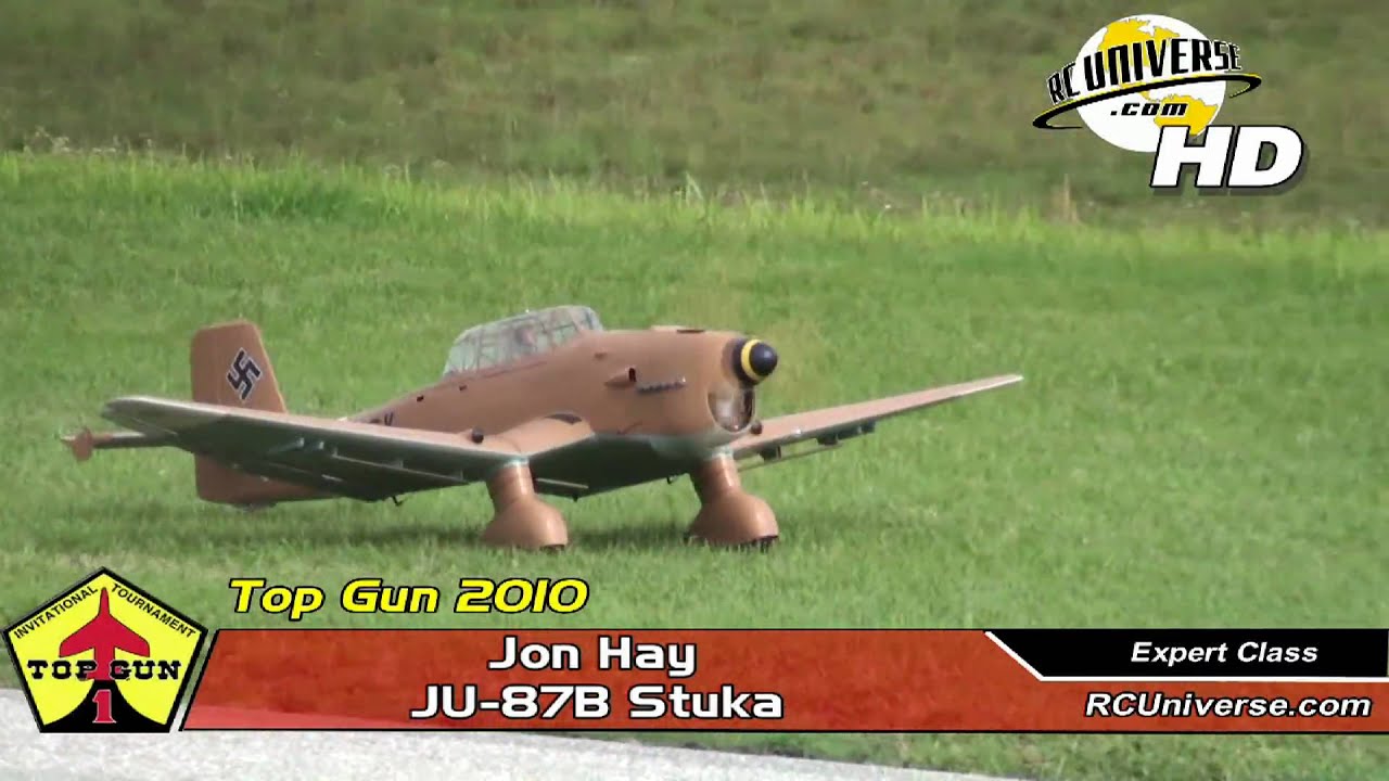 Top Gun 2010 - Jon Hay, JU-87B Stuka - YouTube