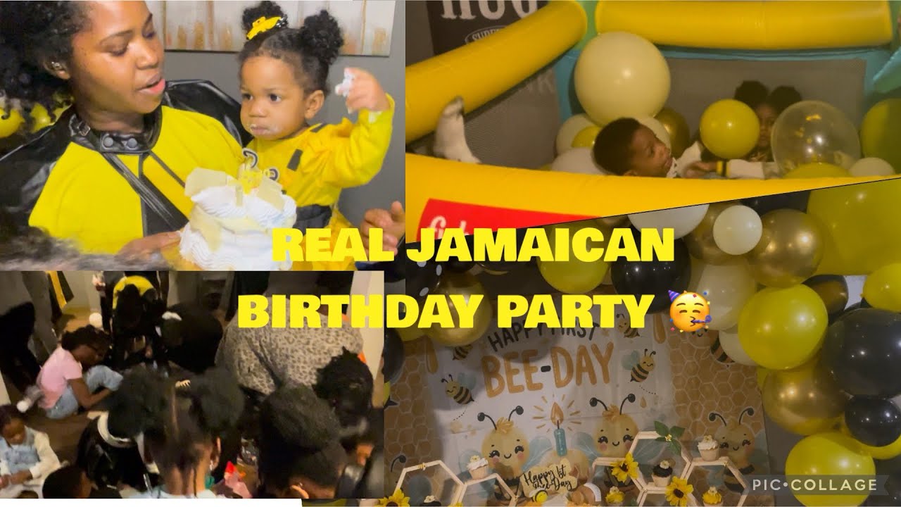 REAL JAMAICAN BIRTHDAY PARTY 🥳 - YouTube