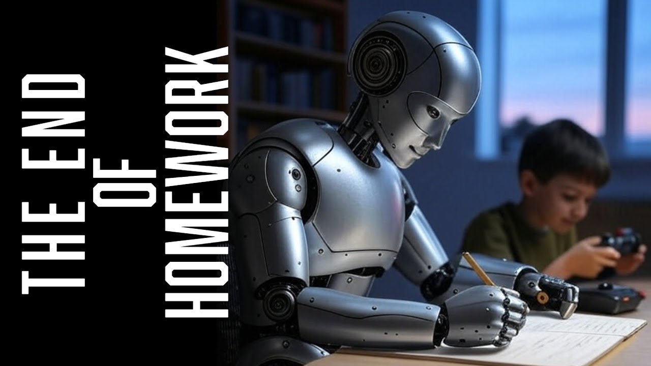 AI ENDS homework - the future of AI and education - YouTube