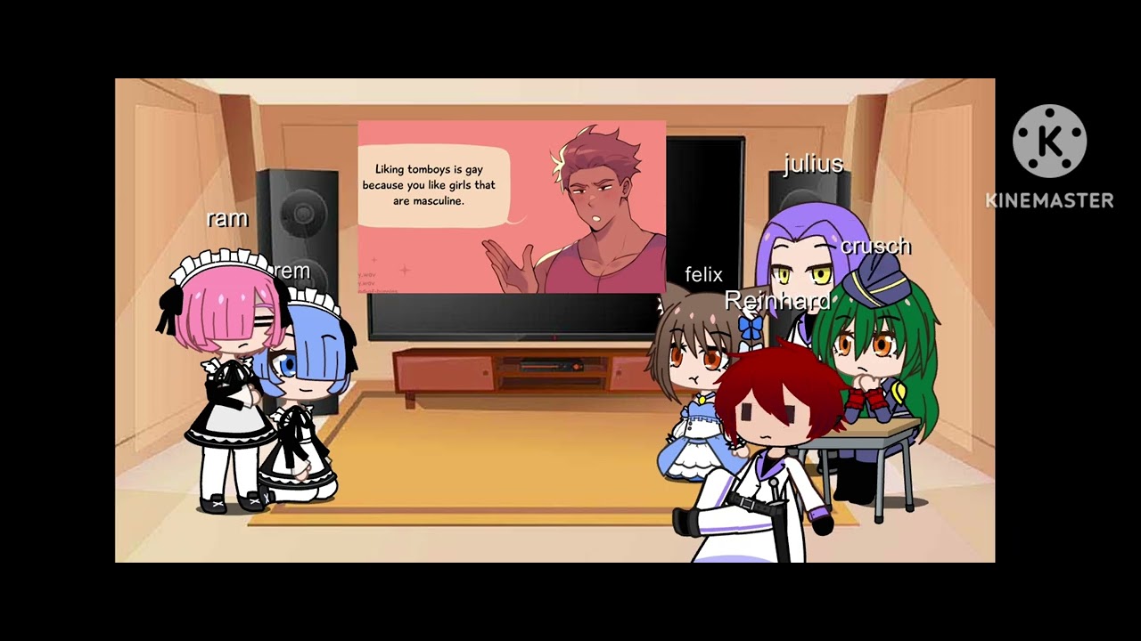 Re zero reagindo ao : pegar um famboy te faz hetero ou gay ...