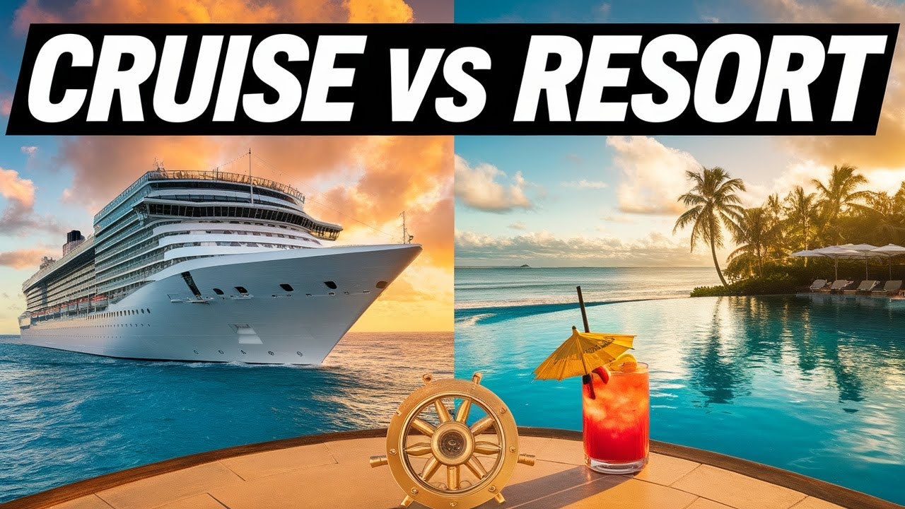 Resort vs Cruise: Which Vacation is CHEAPER? - YouTube