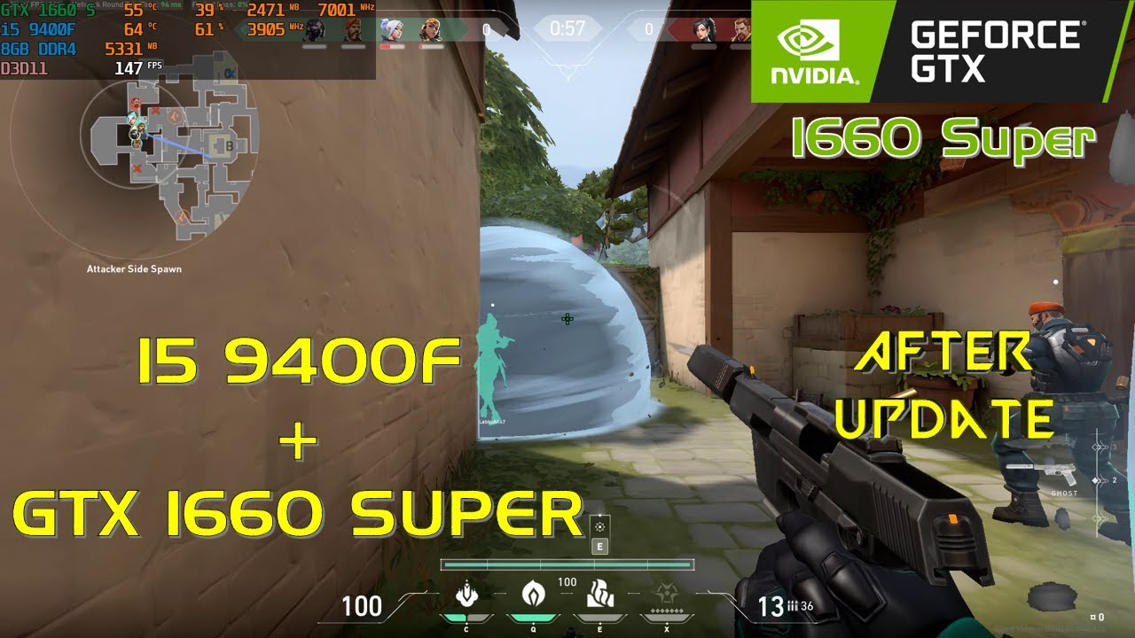 After Update Valorant Benchmark Test | i5 9400F + GTX 1660 Super - YouTube