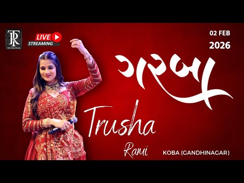 Trusha Rami Live Rass Garba I KOBA - GANDHINAGAR | Team - Vishal - Kiran I Pravin Solanki | 02 FAB