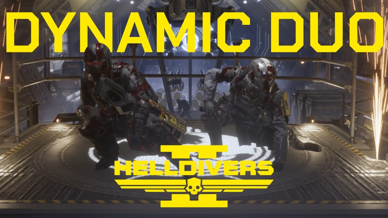the BEST dynamic duo | Helldivers 2 Funny moments - YouTube