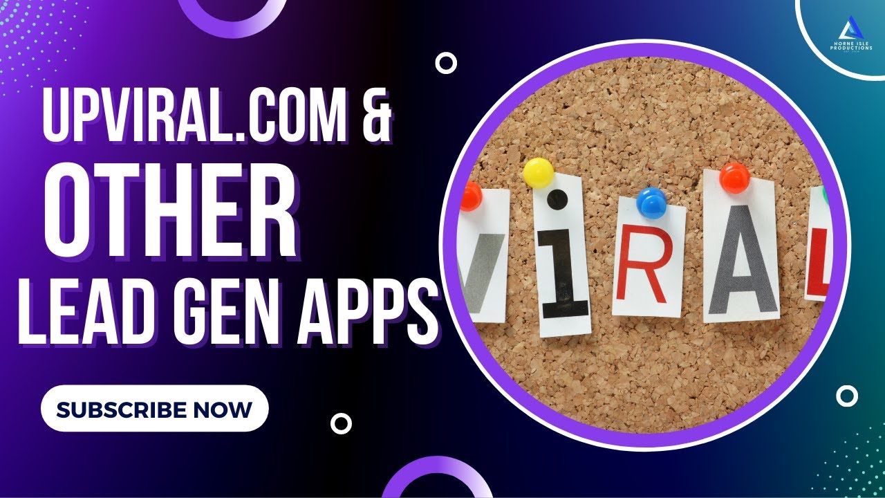Introduction to Upviral and other Lead Generation Apps - YouTube